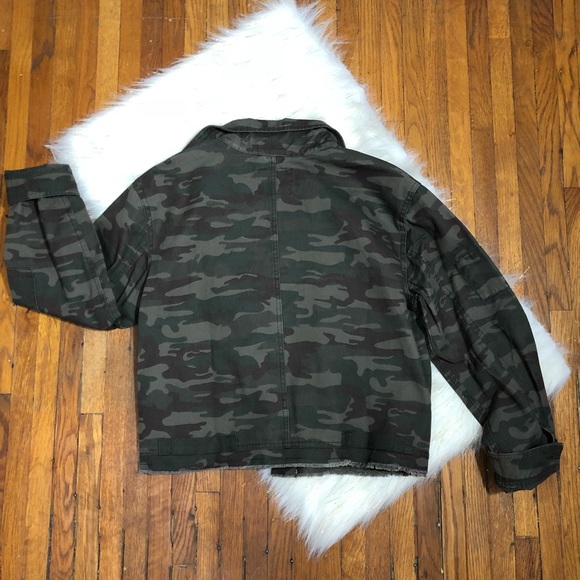 Sanctuary | Jackets & Coats | Nwt Sanctuary Cropped Camo Jacket | Poshmark